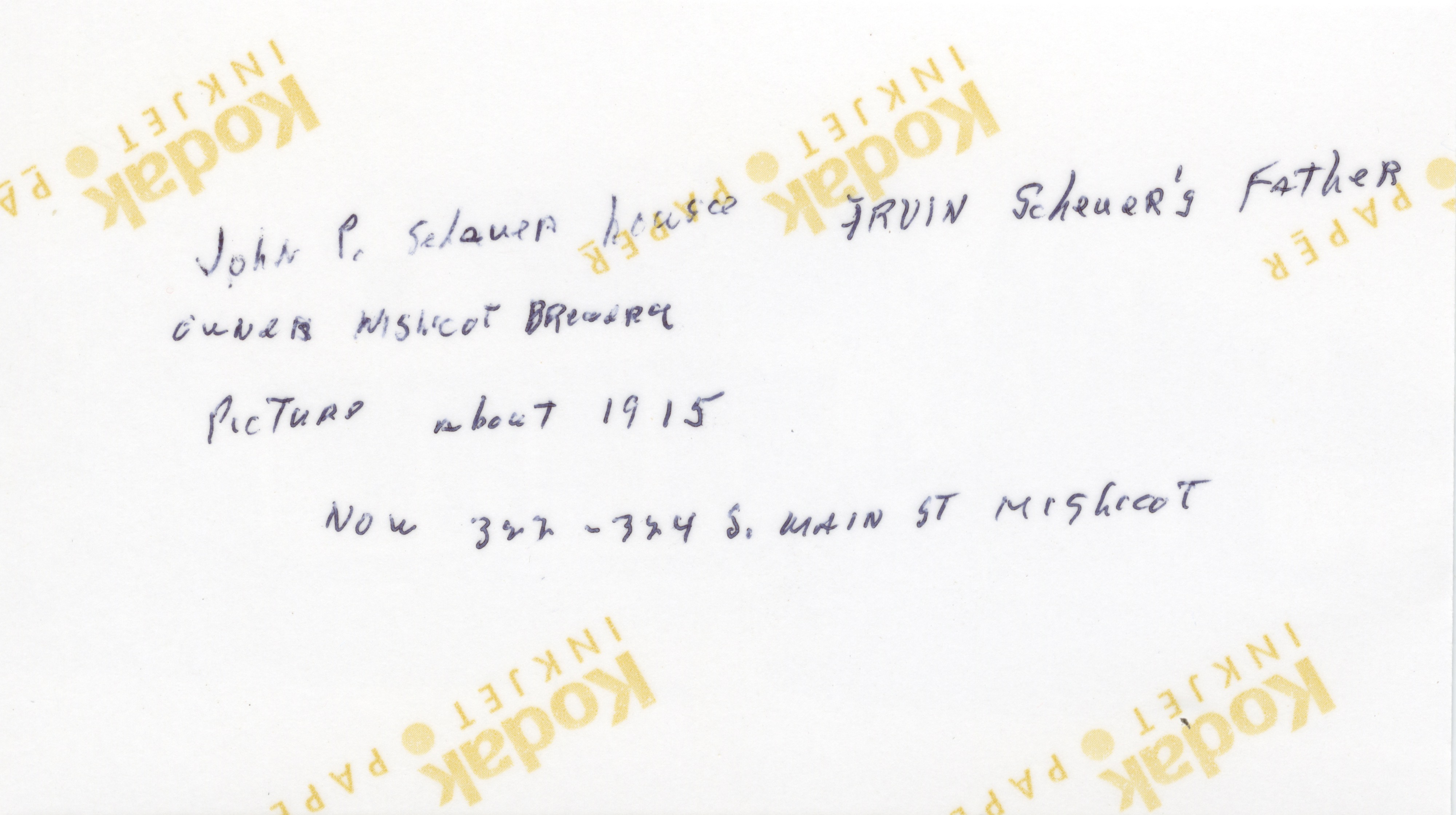 John P. Scheuer Home – Mishicot Historical Museum