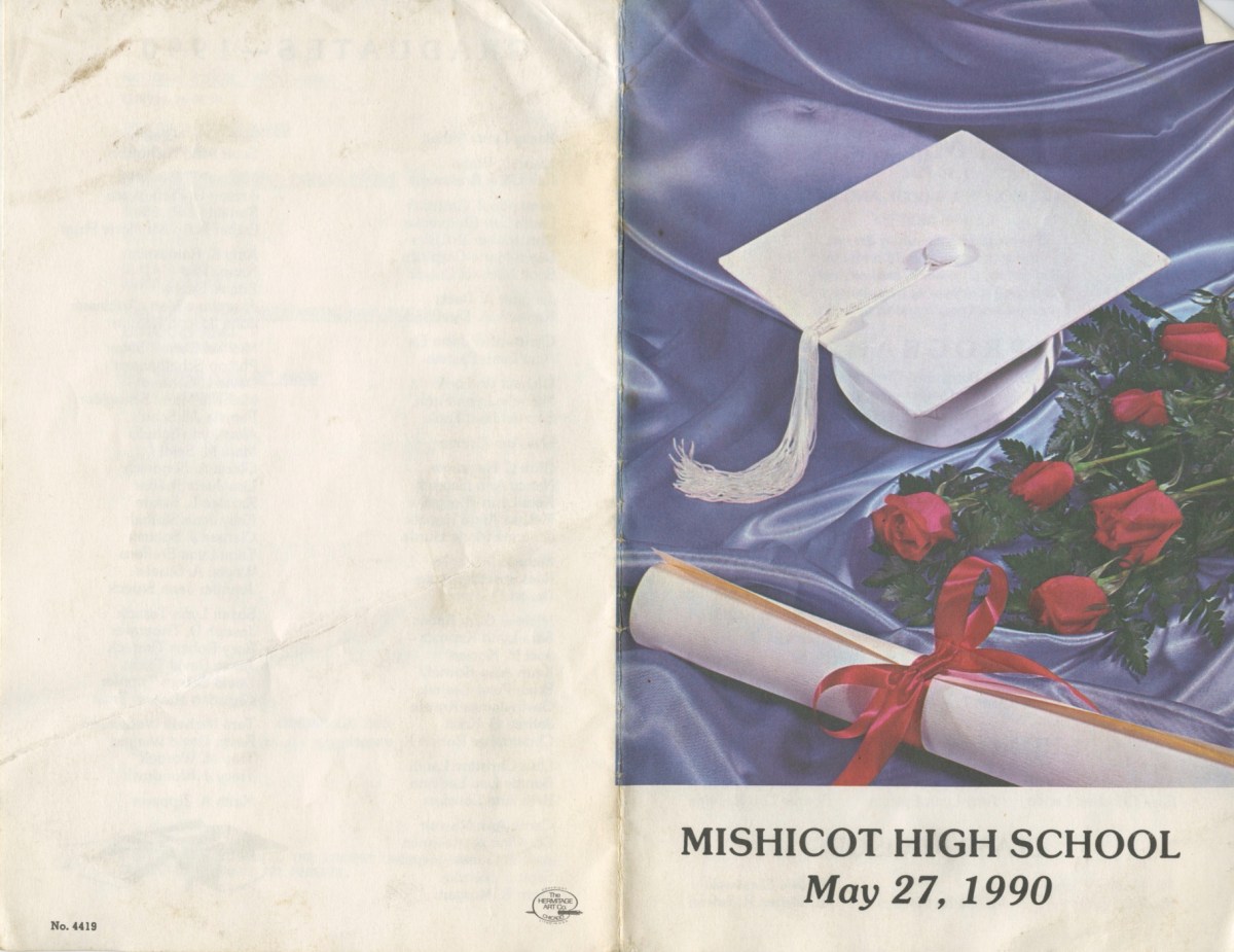 Mishicot High School Commencement Program — 1990 – Mishicot Historical ...