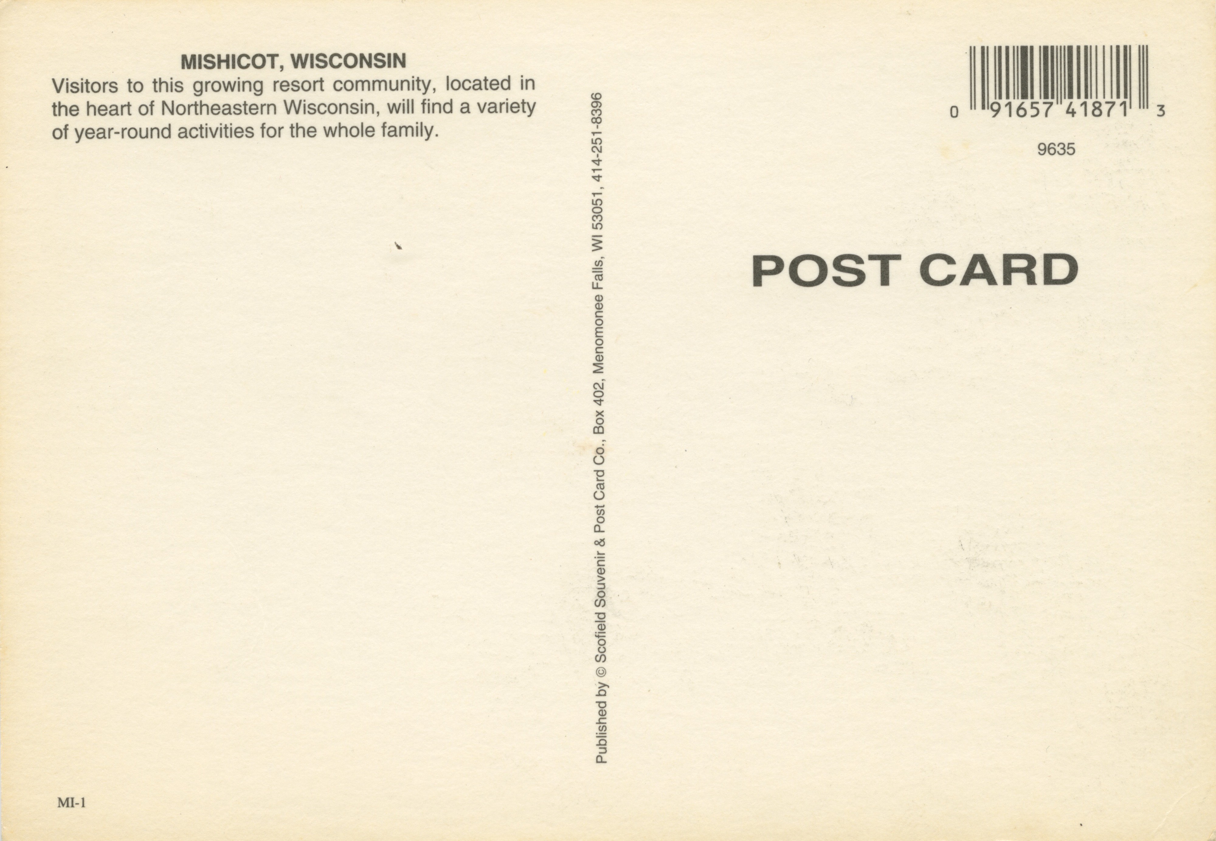 Main Street Welcome Sign — Mishicot, Wisconsin – Mishicot Historical Museum