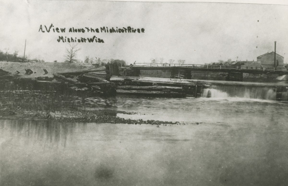 A View Along The Mishicot River – Mishicot Historical Museum