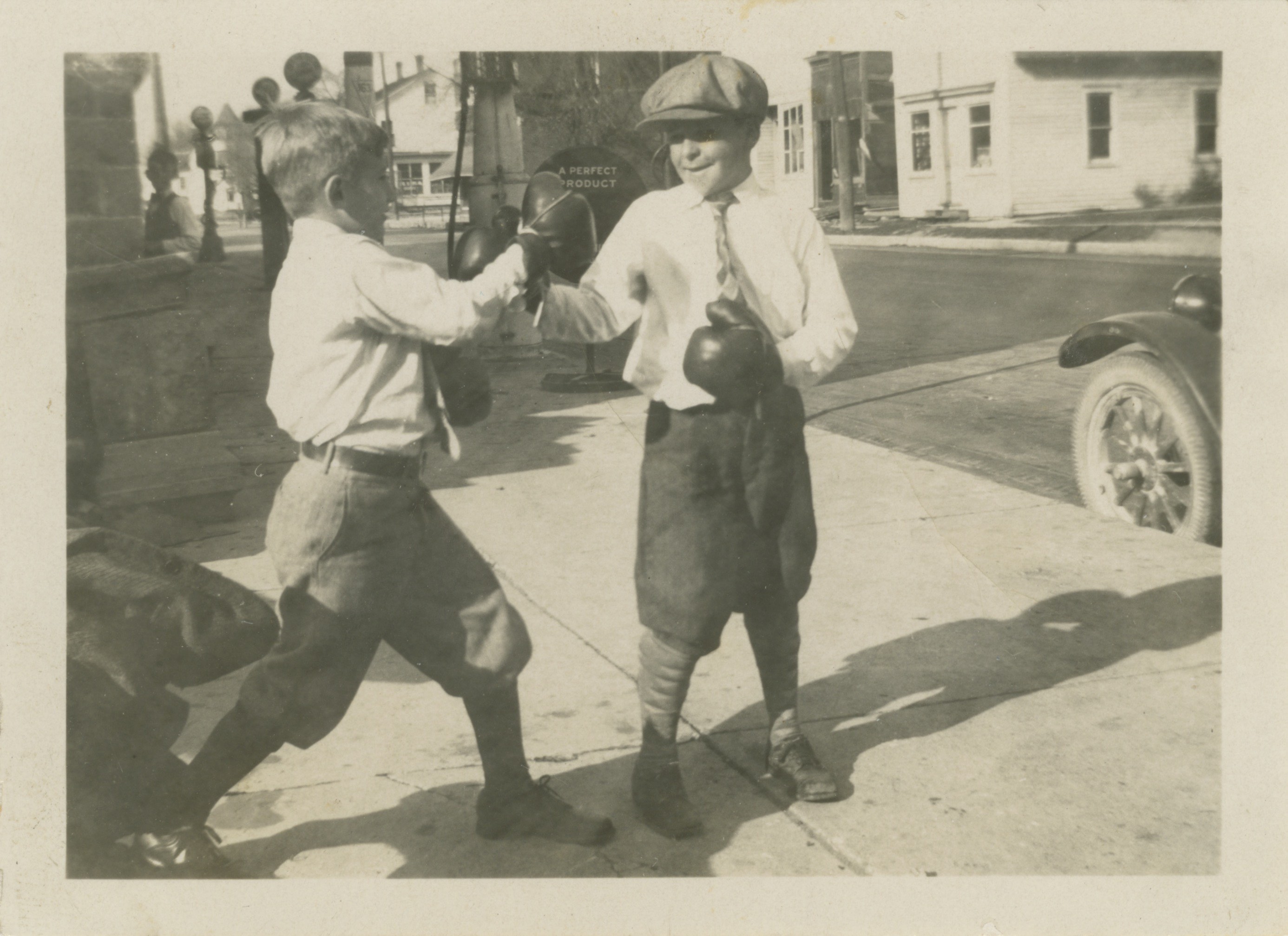 Bob Scheuer & Tony Shedivy Boxing – Mishicot Historical Museum